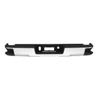 Chrome Steel Rear Bumper Assembly For Chevy Silverado GMC Sierra 1500 ...