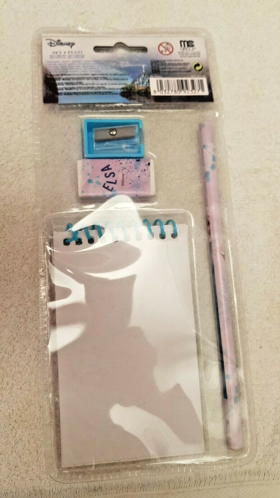 Kit Frozen Elsa - Lapis - Rubber - Block Notes - Appuntalapis - Disney ...