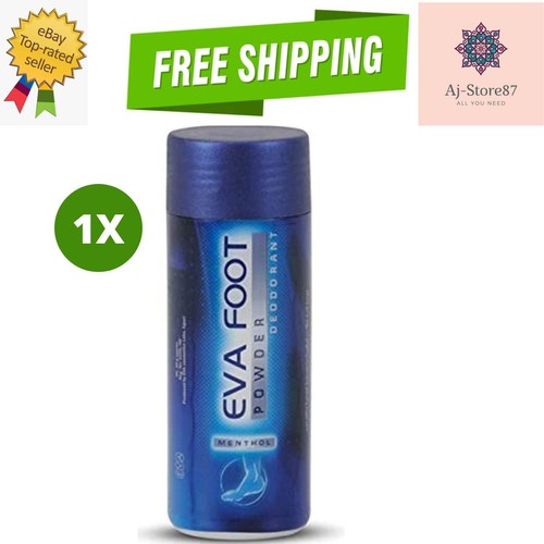 1 X Eva Foot Powder Deodorant With Menthol ( 50 Gram) | eBay UK