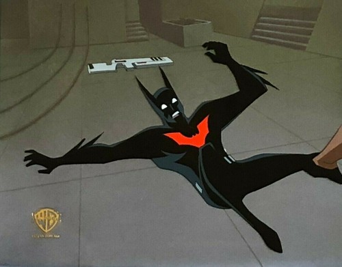 BRUCE TIMM rare BATMAN BEYOND Splicers cel GUN trapped WB COA CC | eBay