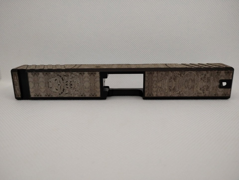 Glock 19 slide gen 3 Laser engraved slide (Aztec design) | eBay