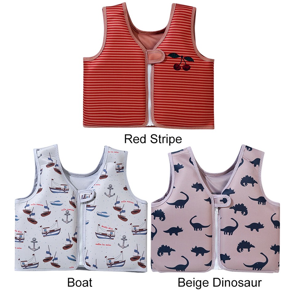 Kids Swim Trainer Vests Cartoon Life Vest Floatation Jackets for ...