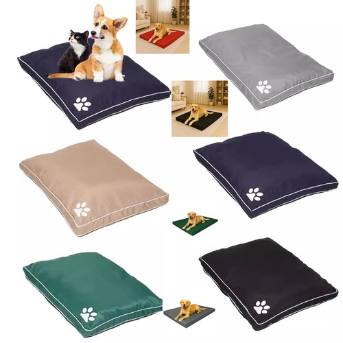 Heavy Duty Waterproof Dog Bed Cover Hardwearing Puppy Pet Cushion ...