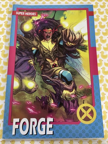 X-MEN #15 RUSSELL DAUTERMAN FORGE TRADING CARD VARIANT COVER C 2022 ...