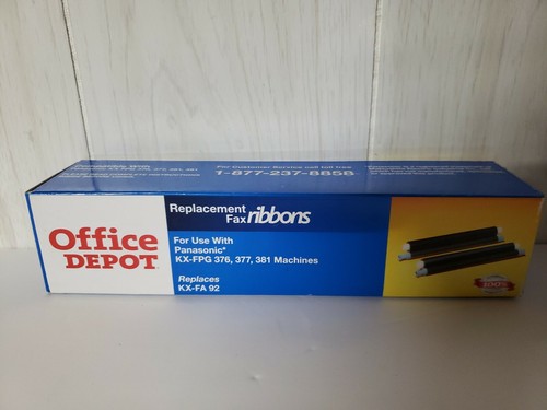 Office Depot Replacement Fax Ribbons Panasonic 735854980634 | eBay