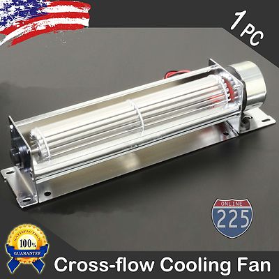 Hi-TECH 8” CROSS FLOW CAR STEREO AMPLIFIER COMPONENT COOLING FAN QUIET ...