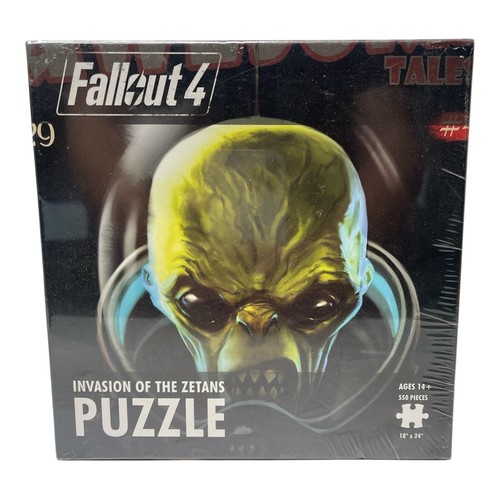 Fallout 4 Puzzle Zetans 550pc Jigsaw - Sci-Fi Gaming Collectible by ...