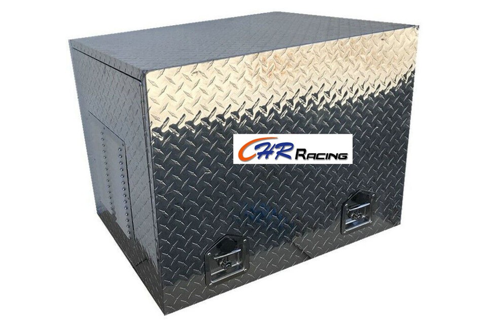 35"W X 23"D X 23"H Aluminum Diamond Plate Generator Tool Box For Honda ...