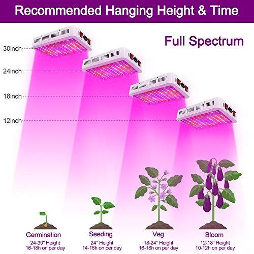 LED Grow Light,1000 Watt Grow Lights for Indoor Plants Full 1000.0 ...