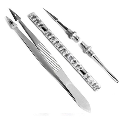 Splinter Removal Kit with Splinter Forceps & Liberator EMS Surgical ...