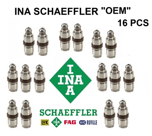 INA , OEM Engine Valve Lifters 16 pc Fits Audi VW 022109423D MERCEDES ...