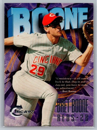 Bret Boone 1997 Circa BASEBALL #125 Cincinnati Reds | eBay