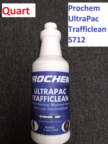 Prochem UltraPac Trafficlean S712 for Carpet Cleaner * Quartt Bottle | eBay