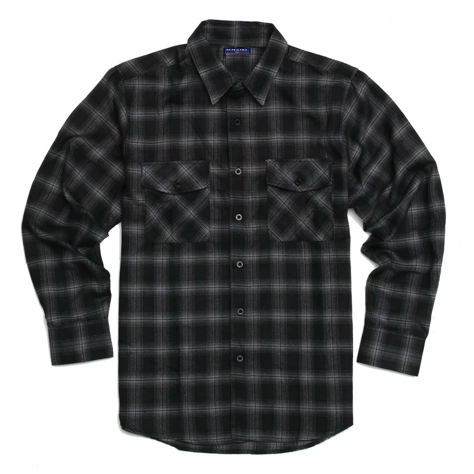 MEN'S BRAWNY FLANNEL SHIRTS | eBay