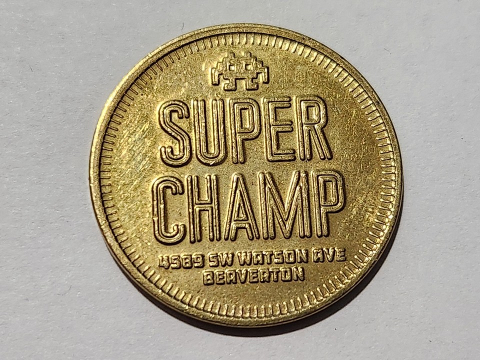 Super Champ Arcade Token - Beaverton, OR. | eBay