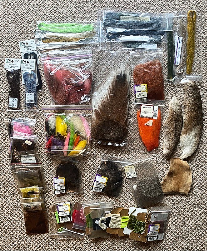 Large Lot of Fly Tying Materials | eBay