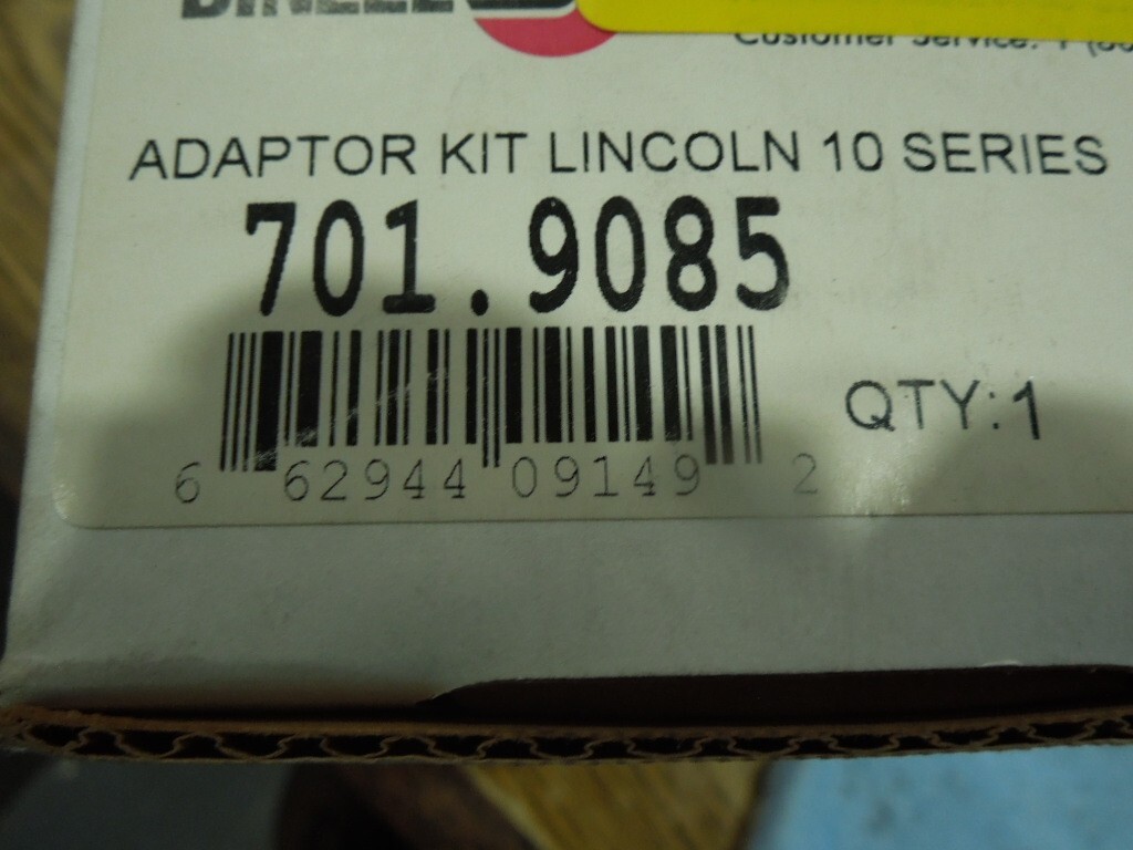 Abicor-Binzel: 701.9085 Lincoln 10 Series Adapter Kit. New Old Stock | eBay