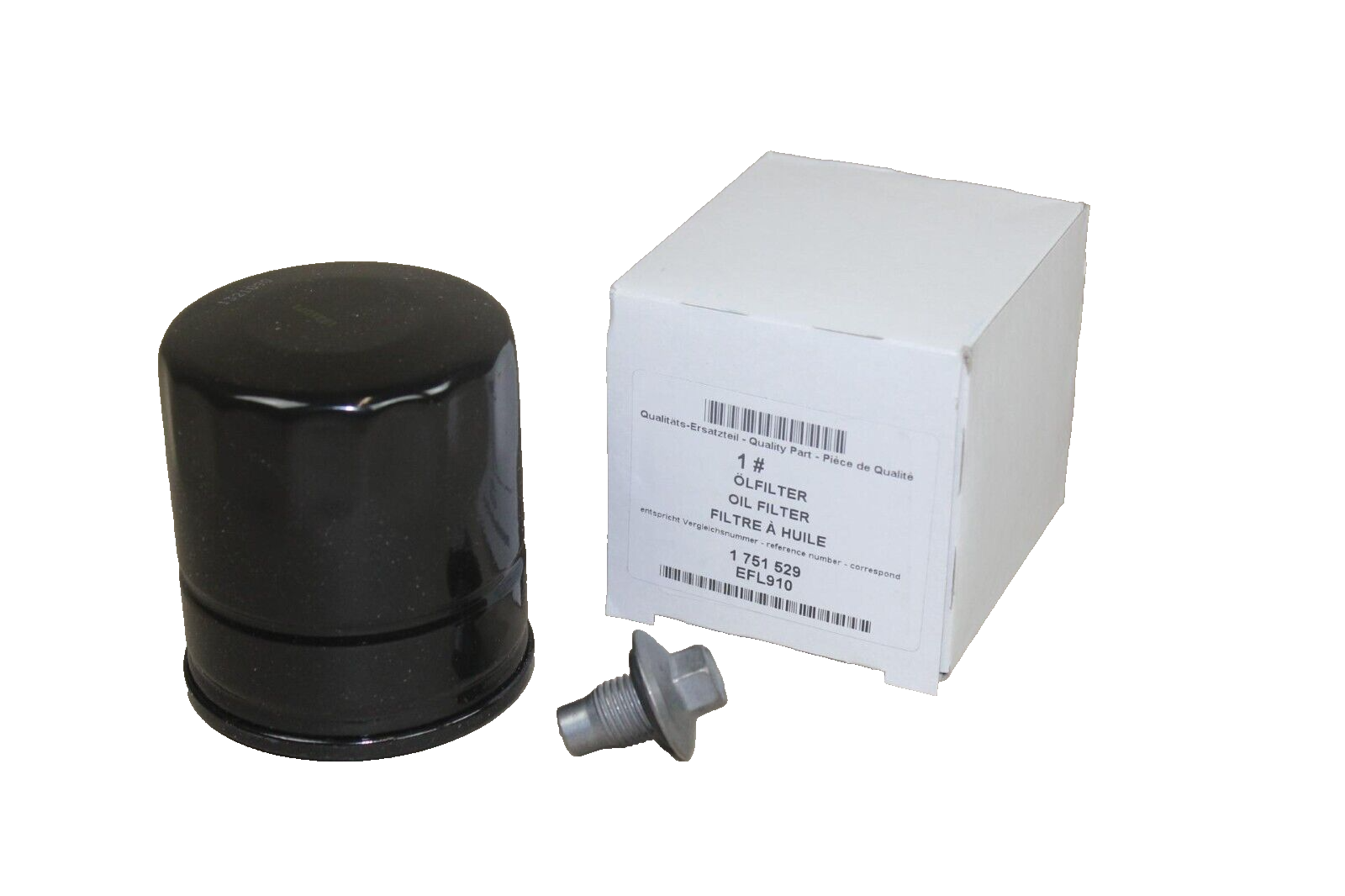 Filtre à Huile + Bouchon de Vidange Ford Moteur à Essence 1751529 ...