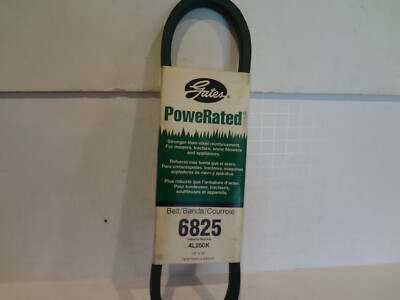 Gates PoweRated 6825 Belt 4L250K | eBay