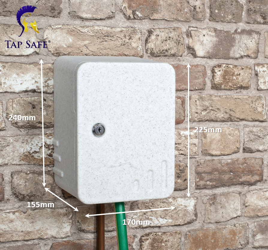 Tap Safe - outside garden tap lockable protective security lock box ...