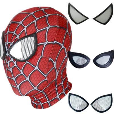 Spiderman Raimi Mask Lenses Cosplay Spider-Man Superhero Mask Halloween ...