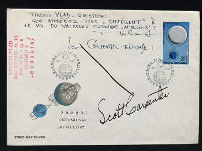 Scott Carpenter, Signed autograph, NASA, Mercury 7, FDC - *LX02 | eBay