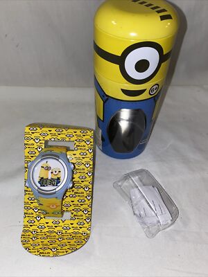 Despicable Me 2 Minions Kids Digital w/Container New Battery | eBay