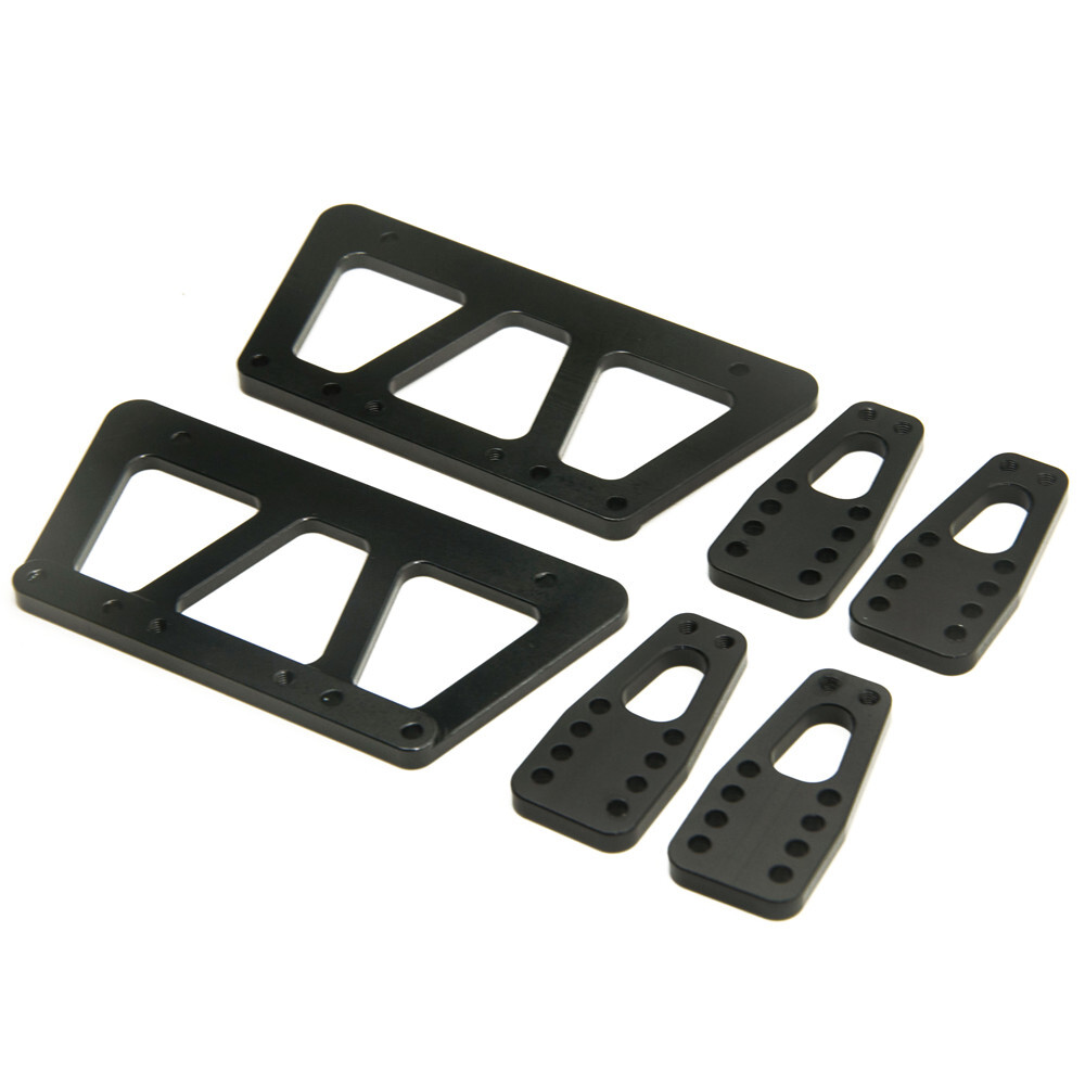 Alloy Chassis Mount Lift Plate Kit for Axial SCX10 1/10 RC Crawler Car ...