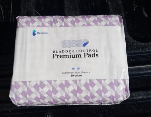 Premium Incontinence Pads Discreet Individually Wrapped Liner Bladder ...