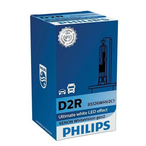 Philips D2R 85V 35W P32D-3 WhiteVision Gen2 5000K XENON 1STK. | eBay