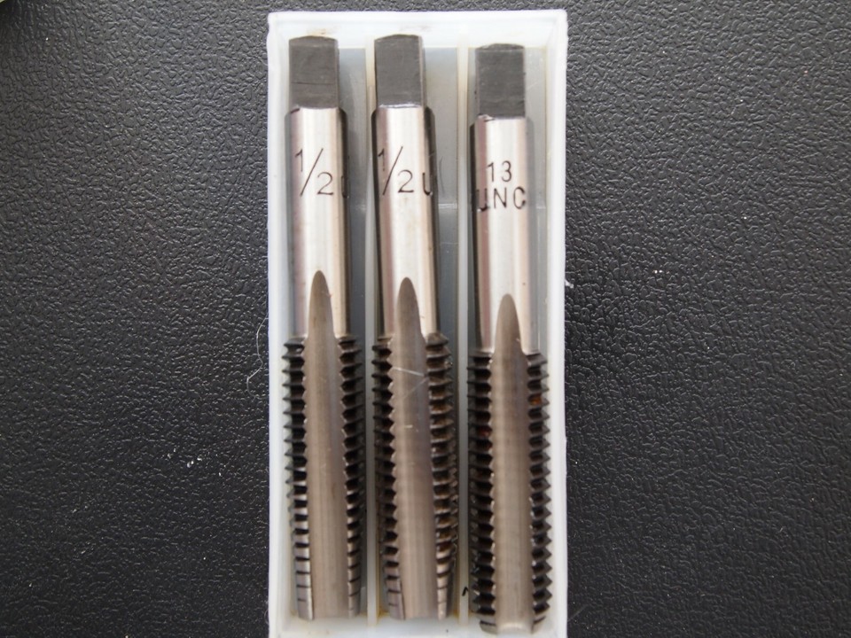 UNC TAP TAPS SET 1/4 3/8 5/16 tpi / NEW OPTION | eBay UK