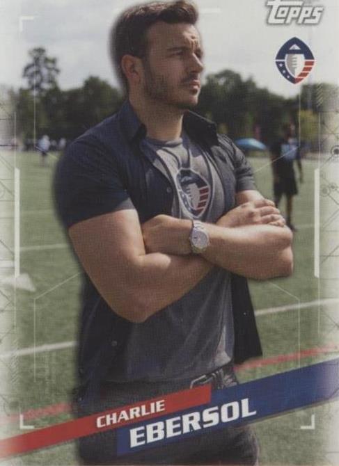 2019 Topps Alliance of American Football - Charlie Ebersol #131 (RC ...
