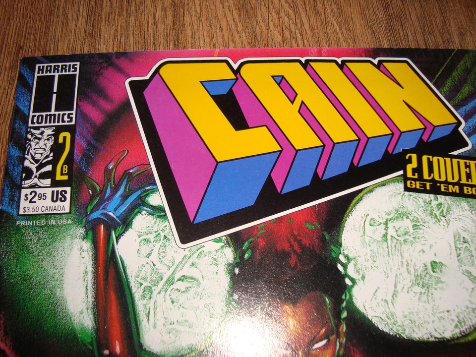 Vintage Harris Comics 2 B CAIN Comic | eBay