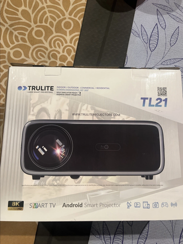 BRAND NEW Trulite TL21 8K Laser Smart Projector/ Golf Simulator (MSRP ...