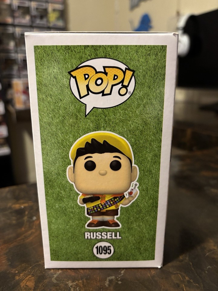 Funko Pop! Pixar Dug Days Russell #1095 Disney Up Vinyl Figure SMALL ...