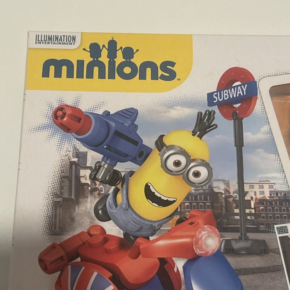 Minions Mega Bloks "Scooter Escape" 37 pcs Building Set. NEW SEALED ...