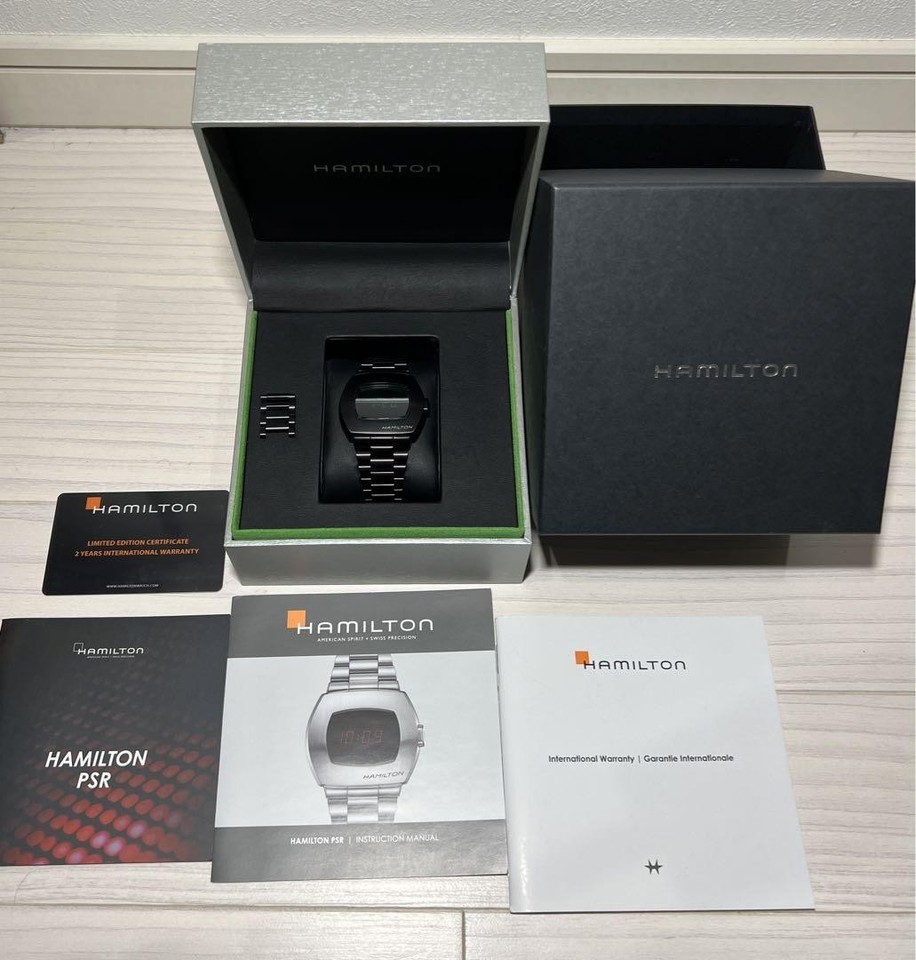 Hamilton PSR MTX Digital Quartz H52434130 Matrix Limited Edition | eBay