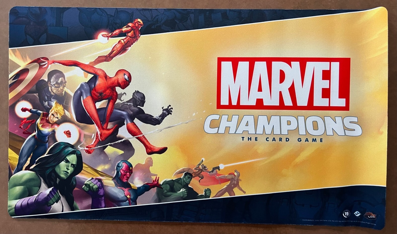 FFG Marvel Champions 2 Promo Playmat + 18 Promo Card Bundle with Free ...