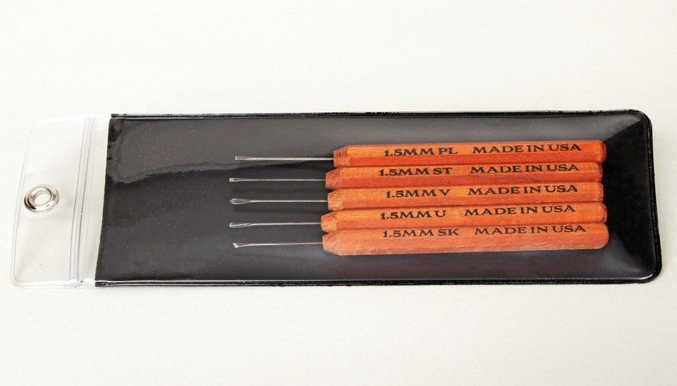 Dockyard Micro Tools 1.5mm Standard Set (5 Pieces) Wood Carving & Sculpting | eBay