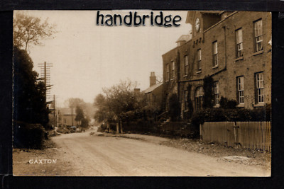 Caxton, Village View - near Cambourne - real photographic postcard ...
