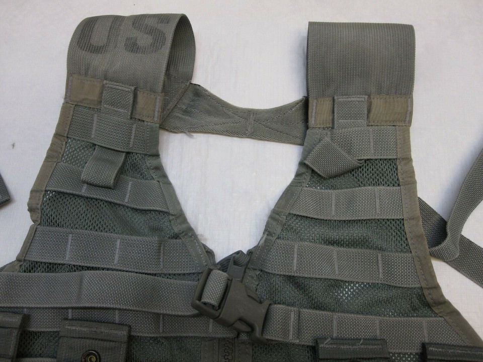 ARMY ACU DIGITAL FLC VEST RIFLEMAN SET FIGHTING LOAD CARRIER LBE LCE W ...