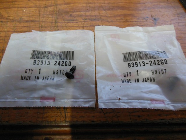 Honda OEM 13-15 Accord-spoiler Screw 93913242G0 for sale online | eBay