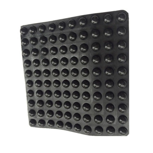 1 Sheet Black Home Anti-Collision Silicone Pad Balls Feet Bumpons w ...