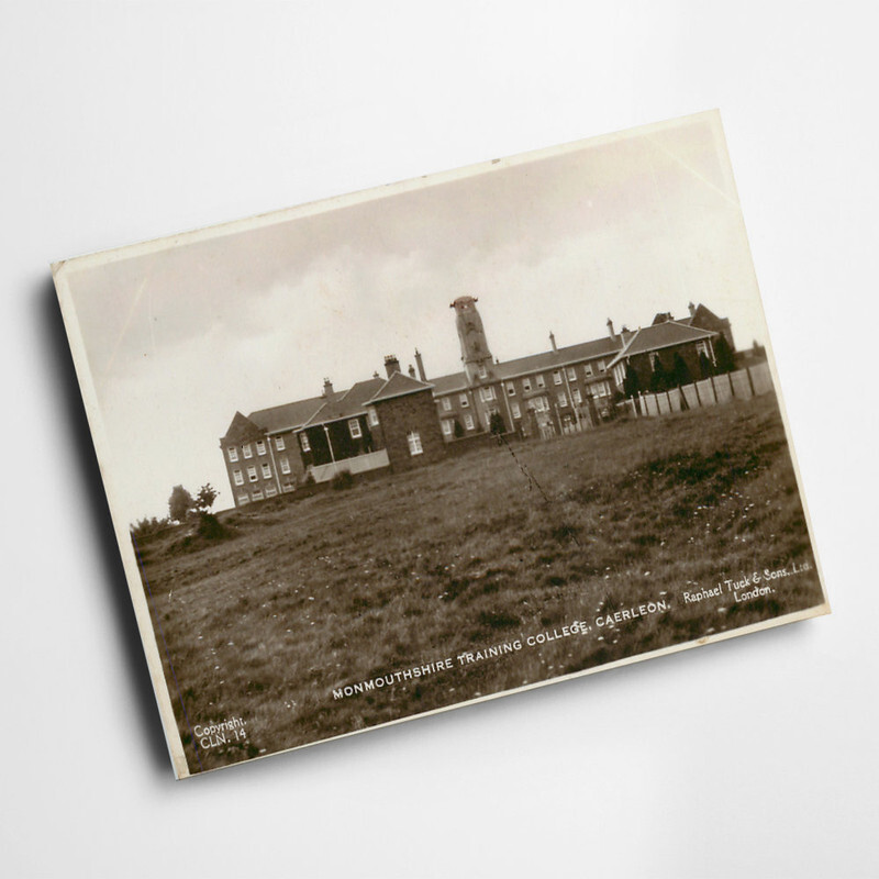 A3 PRINT - Vintage Wales - Monmouthshire Training College, Caerleon (a ...