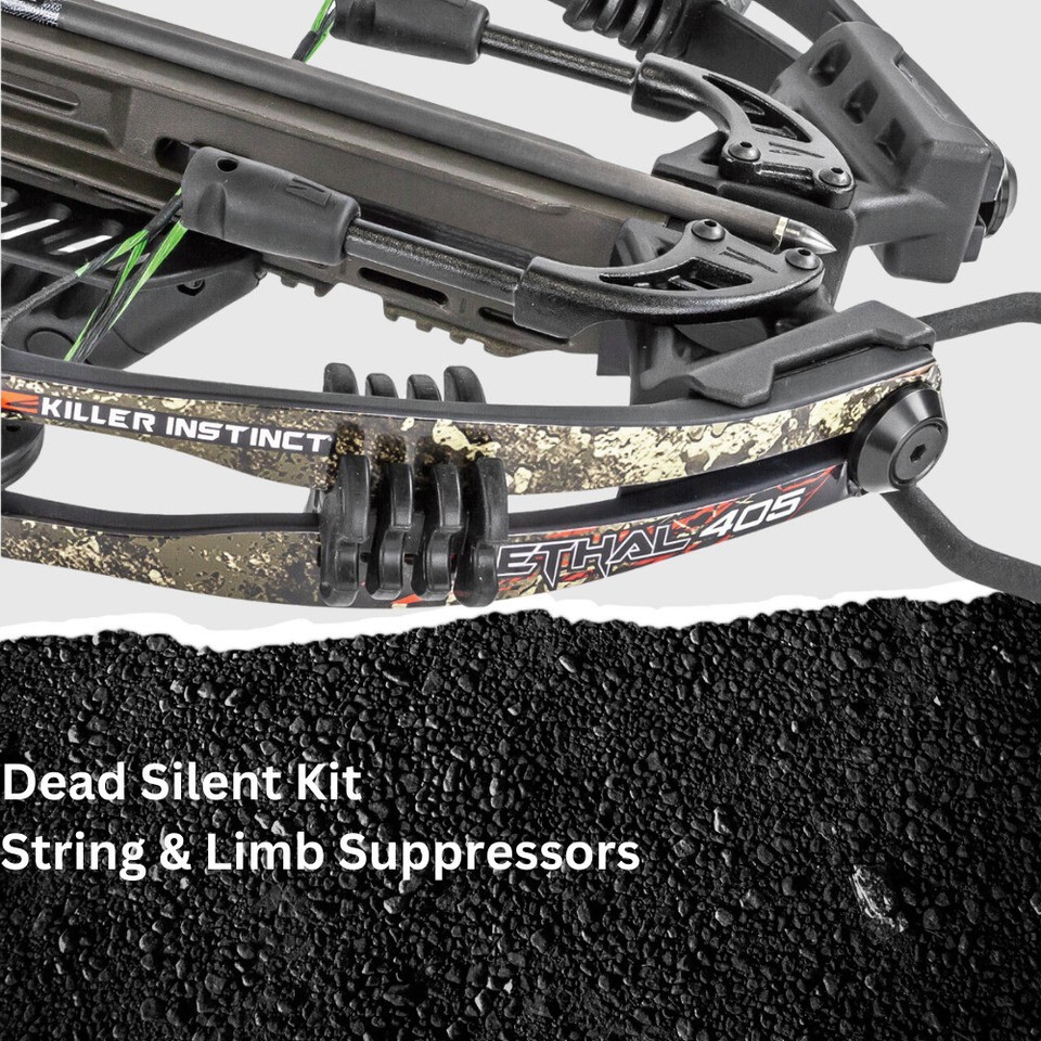 Killer Instinct Lethal 405 Scope Crossbow Package with 4x32 Crossbow ...