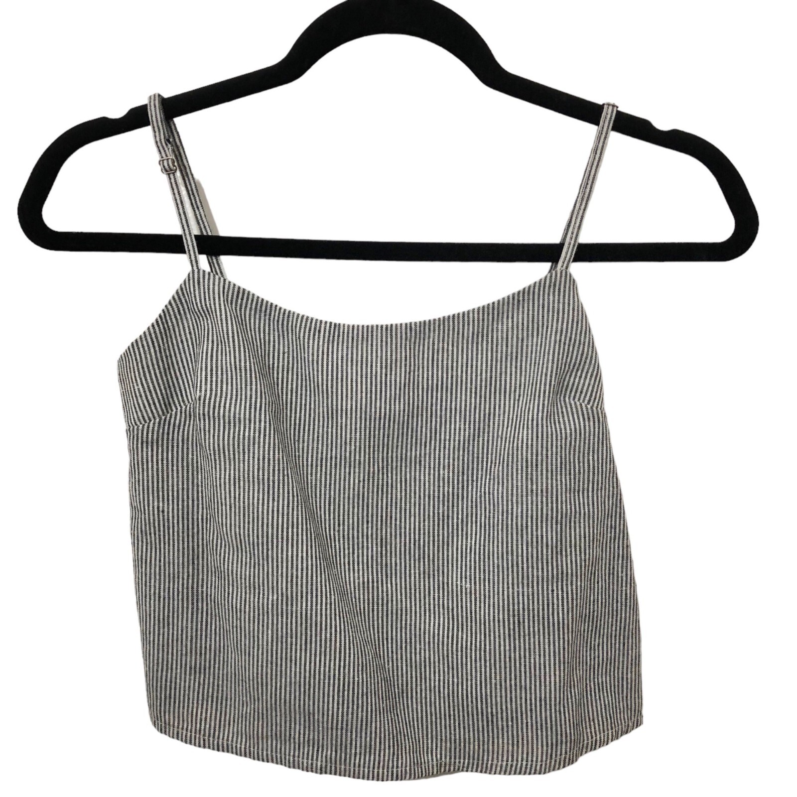Brandy Melville Vertical Striped Adjustable Straps Cr… - Gem