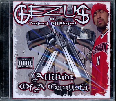 Gezus Of Project Affiliated Attitude Of A Gangsta Norteno Rap Cd Rare G ...