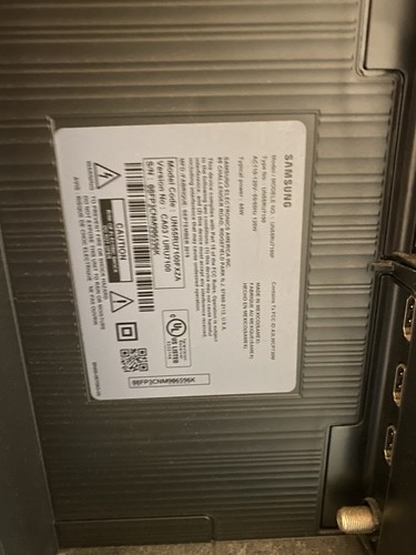 LVDS Cable Ribbon, BN96-39821F, Panel Rev 00 for Samsung TV UN55RU7100F ...