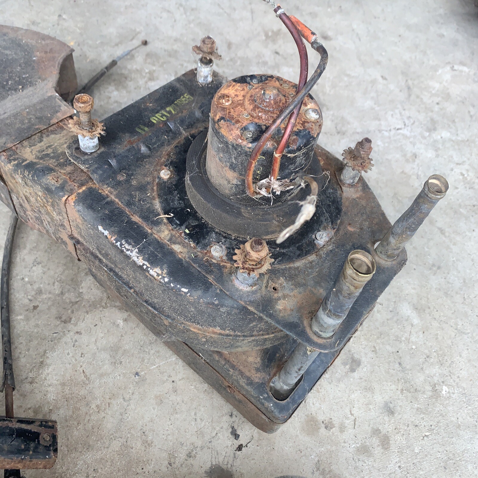 1956 Ford Truck Heater Assembly F100 F250 F350 12 volt Pickup Panel F ...