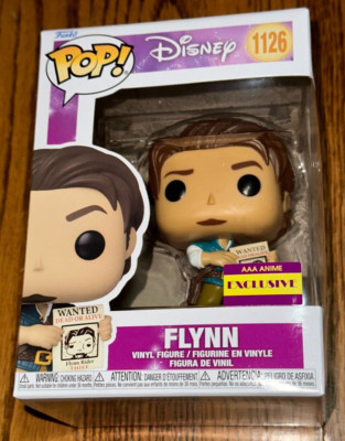 Disney Funko Pop Flynn AAA Anime Exclusive #1126 NEW Vinyl Figure | eBay